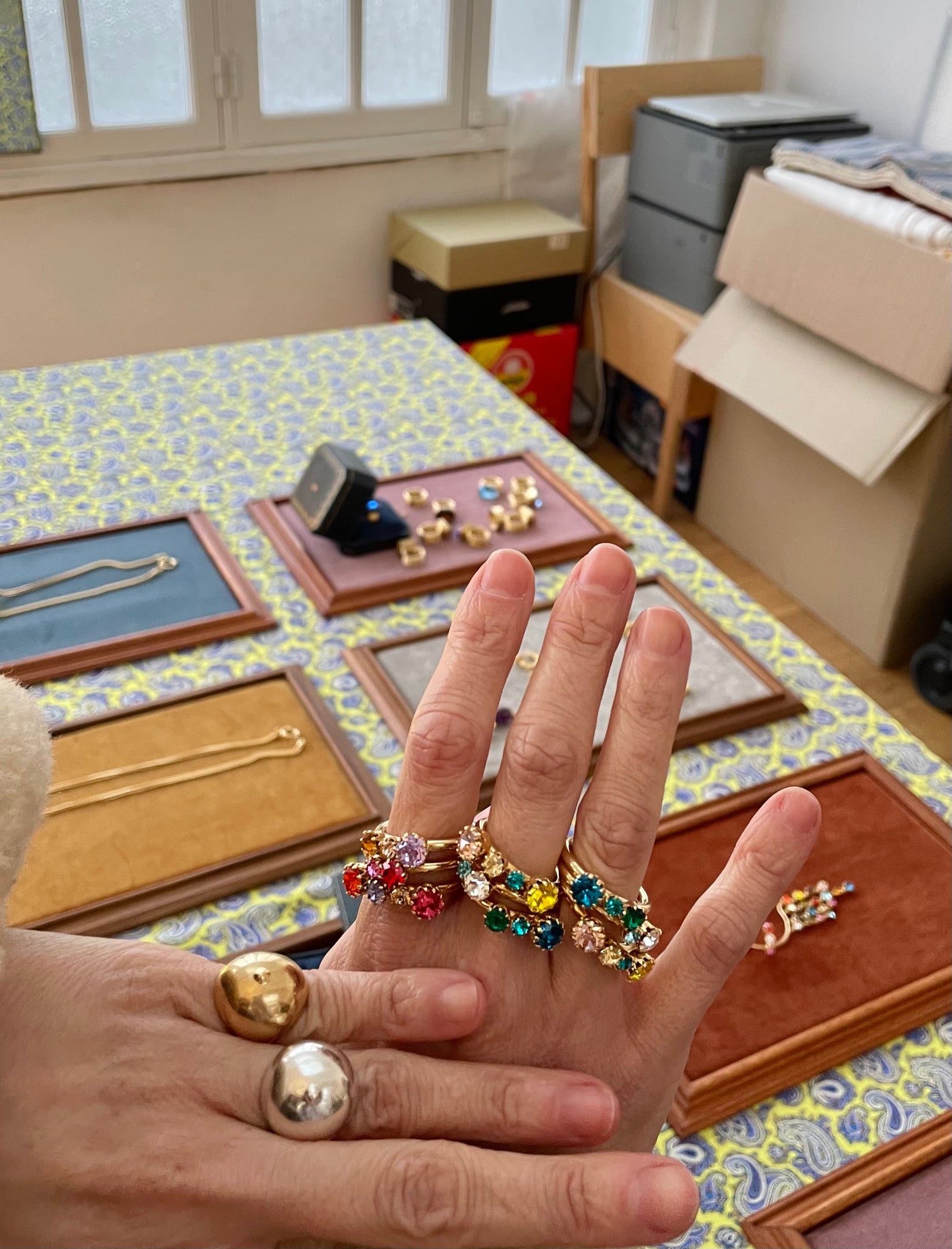 Three Graces rings – Bangla Begum