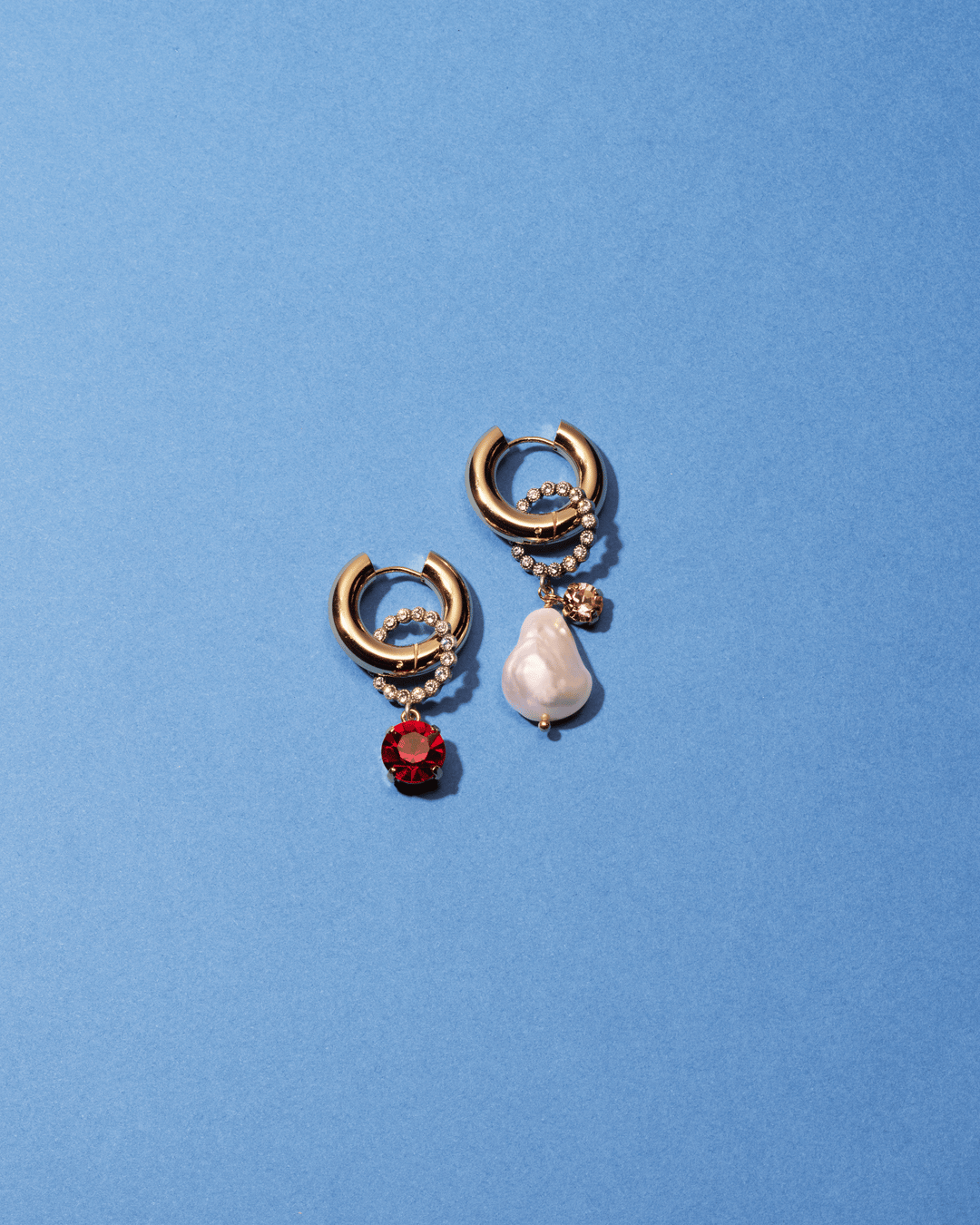 Palermo earrings Green + Orange – Bangla Begum